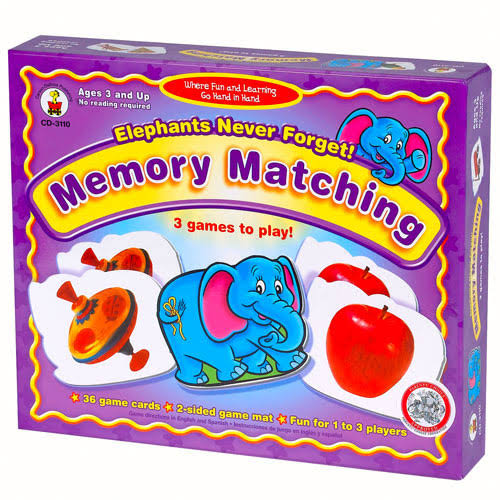 Elephants Never Forget - Memory Matching Game